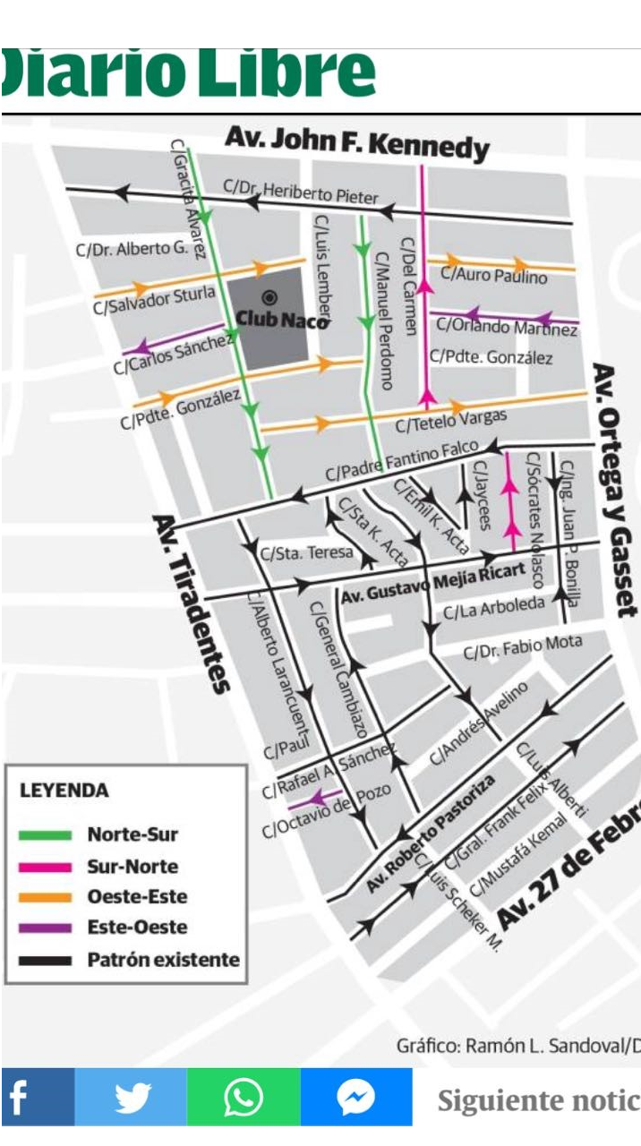 JurisJuice IV. La calle 26 del ensanche Naco, donde me mudé en el año ...